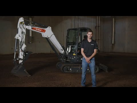 Features: Compact Excavators - Depth Check System - Bobcat Company