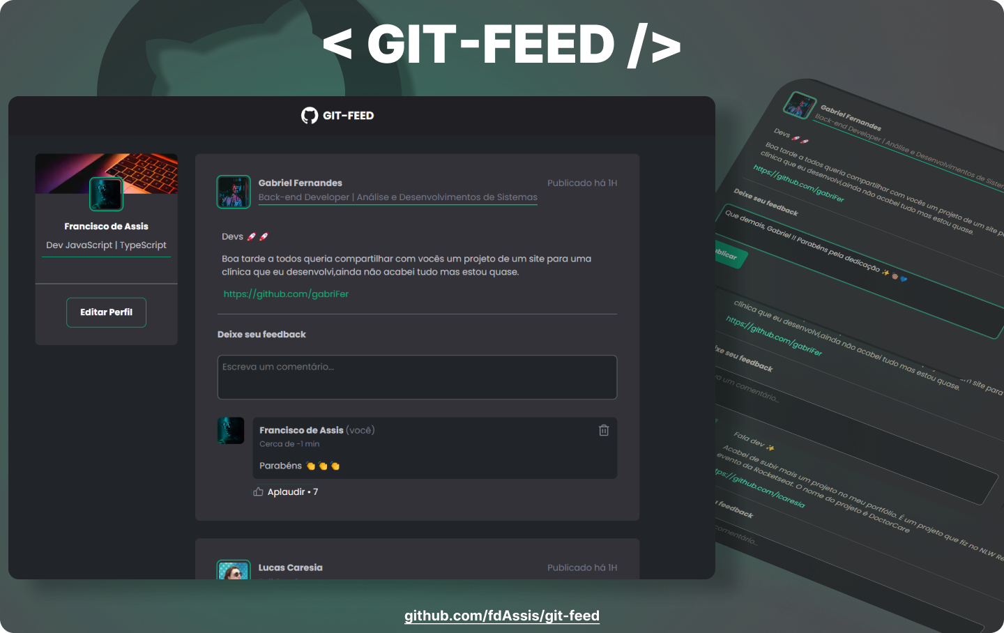 GitHub - odeassis/git-feed