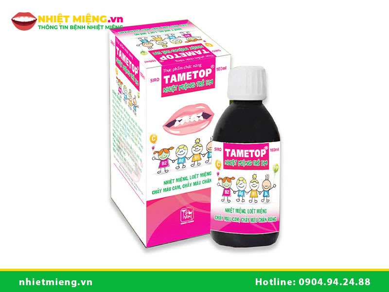 Thuốc bôi nhiệt miệng cho trẻ em