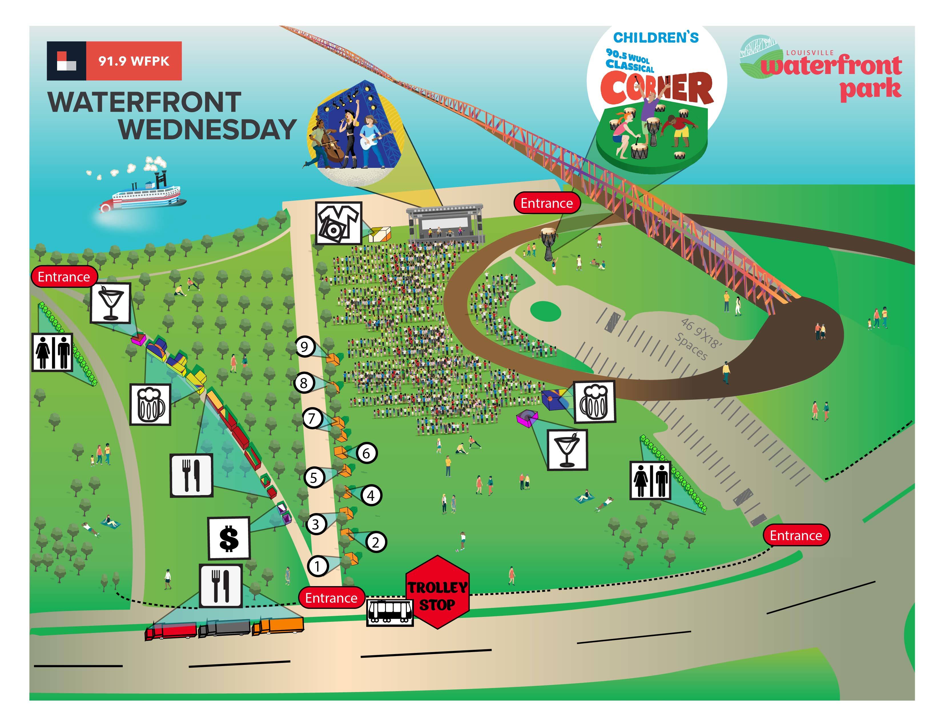 WFPK Waterfront Wednesday with Over the Rhine, Bully, & Curio Key