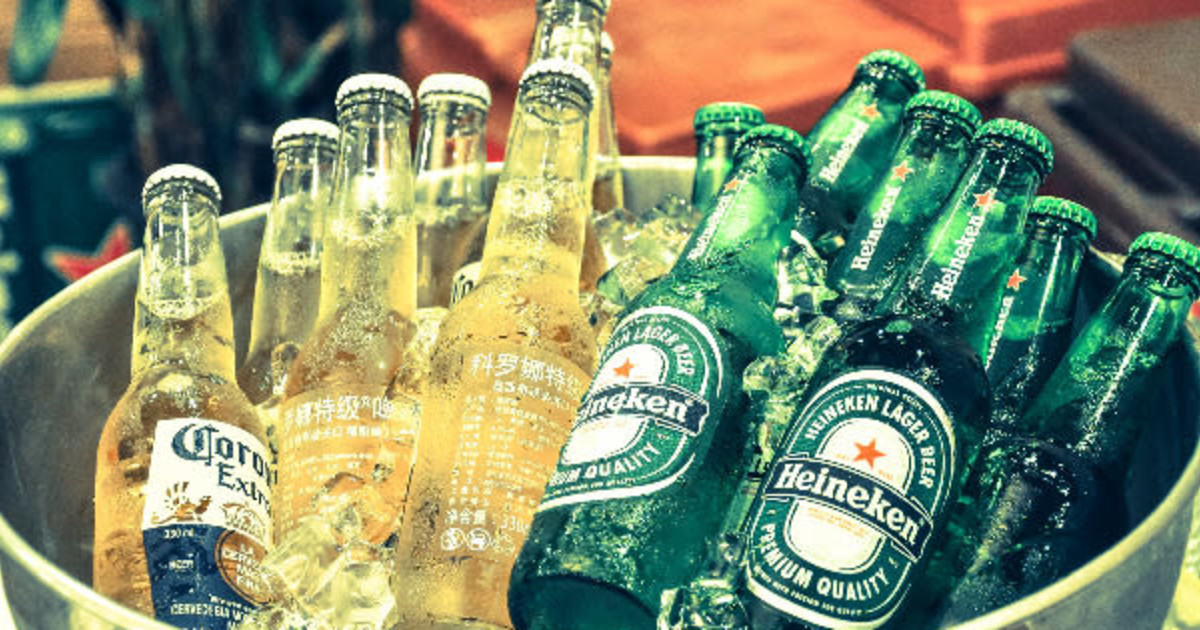 Ice Cold Buckets of Beer in Austin