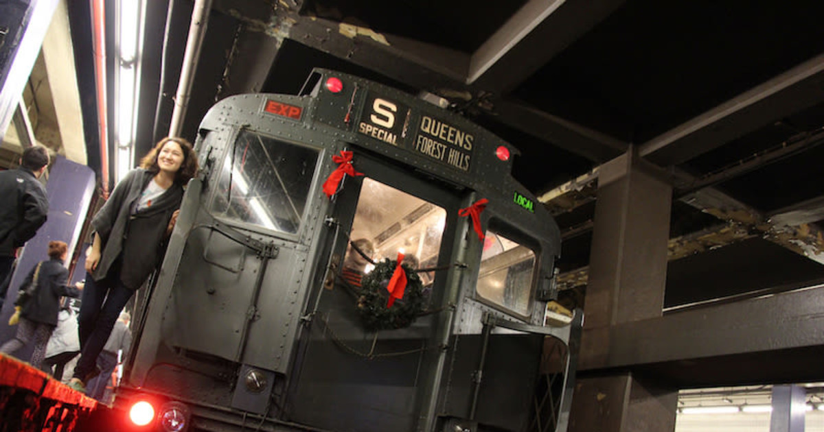 The MTA's Holiday Nostalgia Trains Return