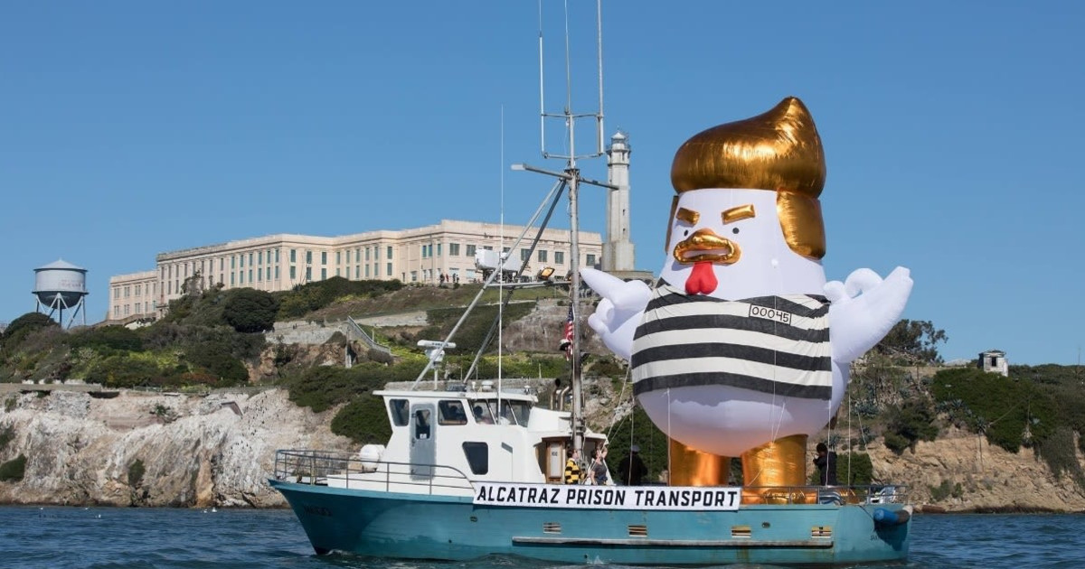 33-ft Inflatable Trump Chicken To Sail The Bay