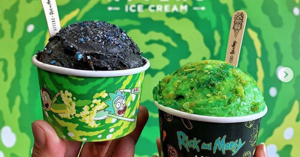 AFTER'S BRINGS RICK AND MORTY ICE CREAM (AND ME...