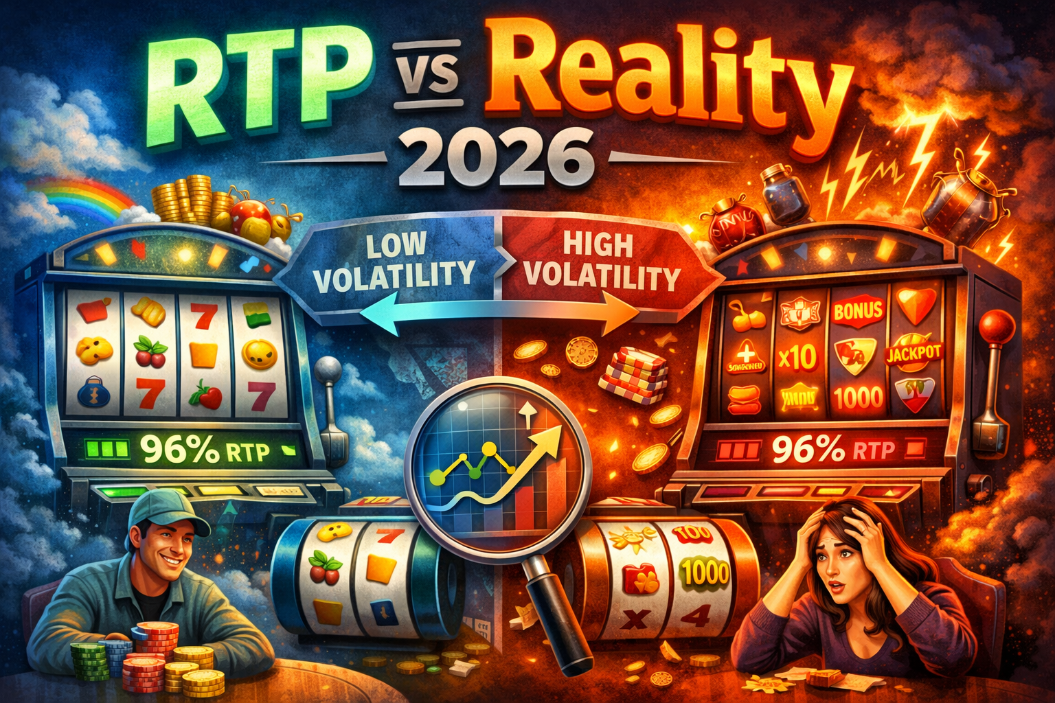 RTP vs Reality (2026): Why Two Slot Games With the Same RTP Can Feel ...