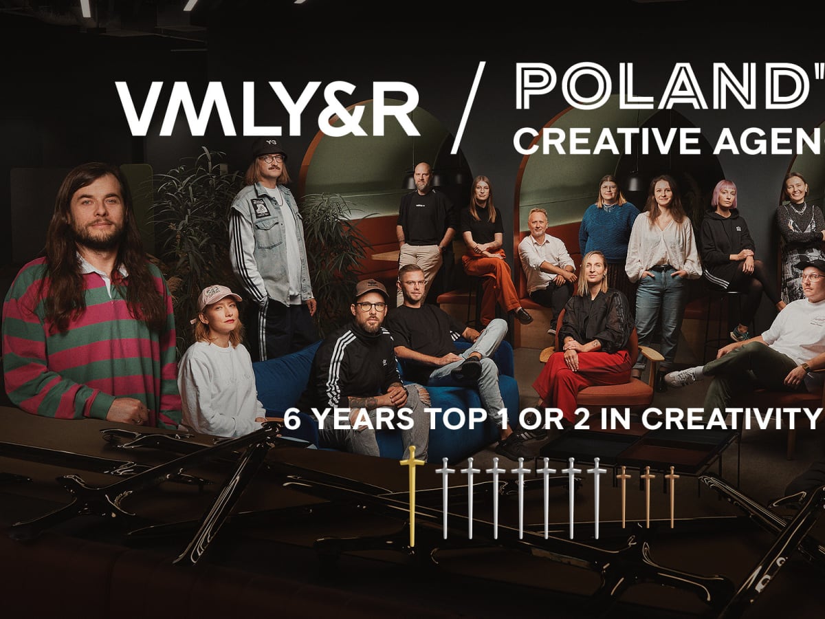 VML Poland's #2 Creative Agency 2023