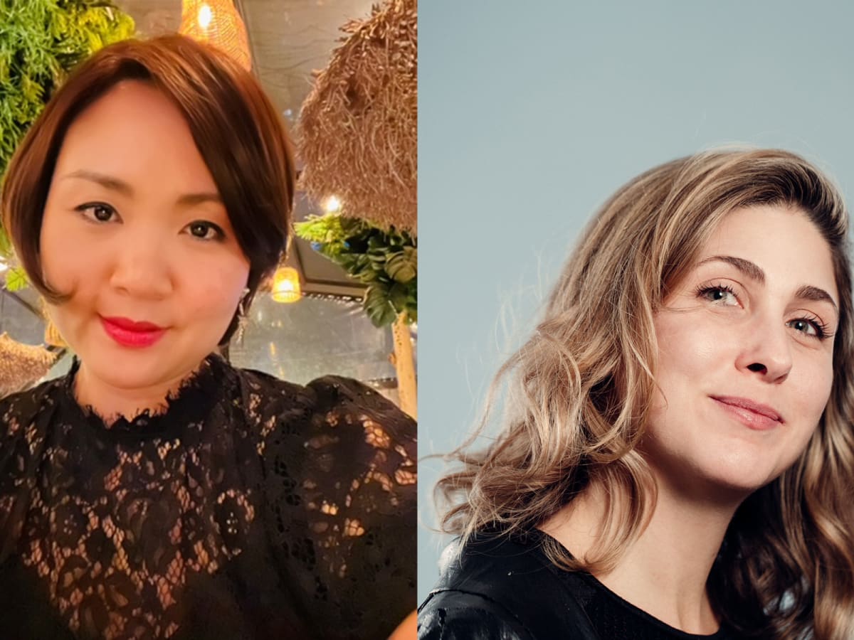 EJ Kim and Marina Pen, co-founders, Nnabi