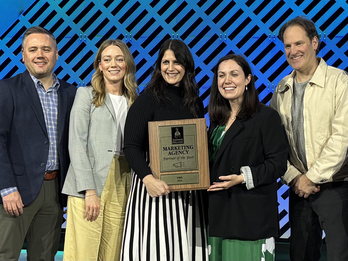 Sherwin-Williams Honors VML with 2024 Marketing Agency Partner Award | VML