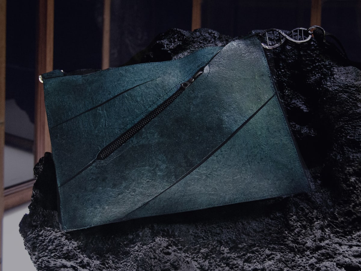 World’s first T-Rex leather product unveiled - a luxury handbag ...