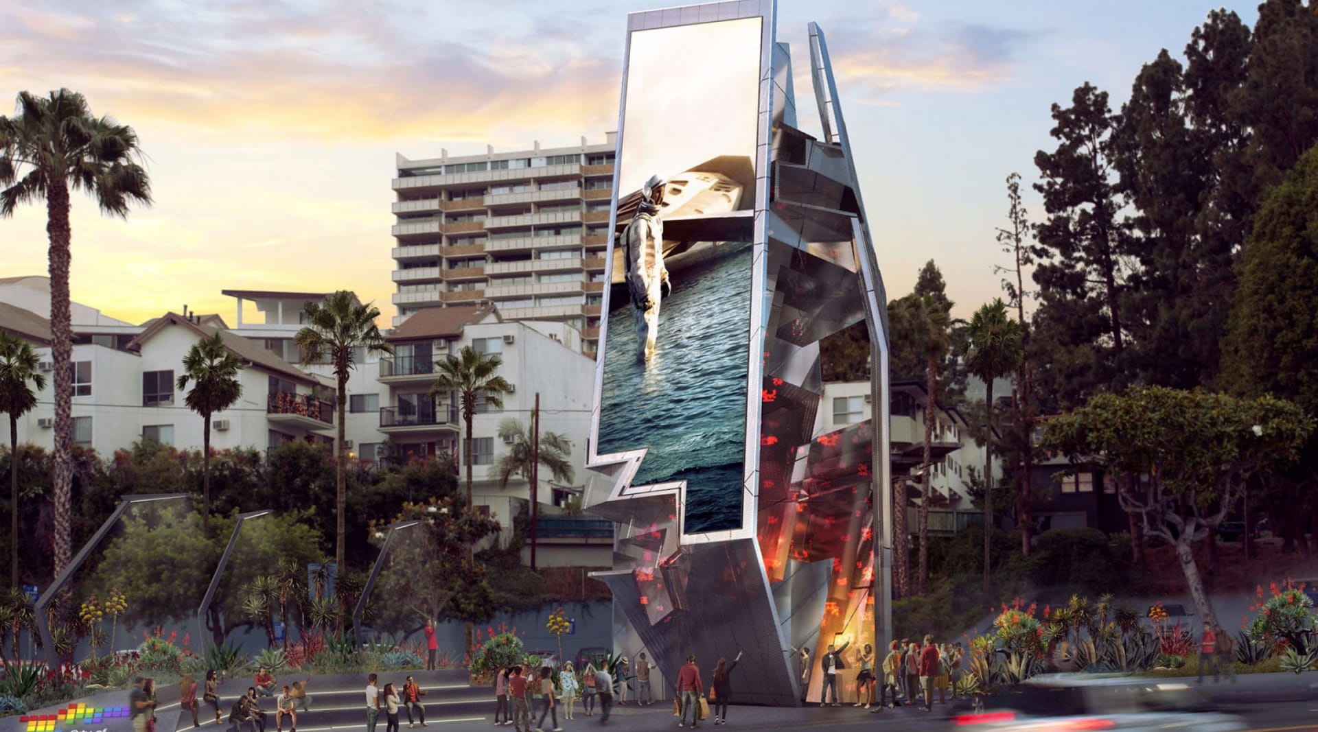 Futuristic billboards, Google shipping and more