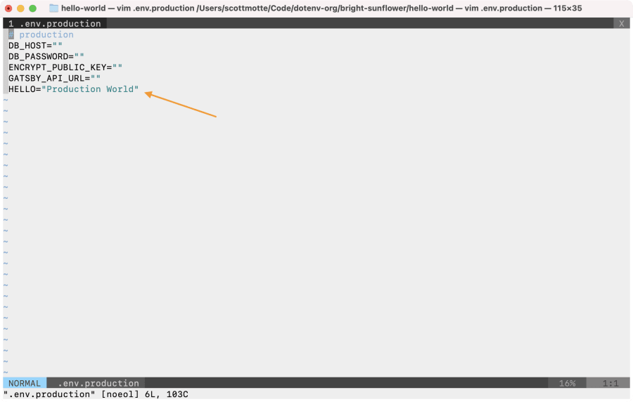Managing Environments | Dotenv