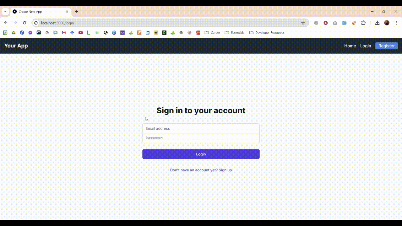 Github Kalvincalimagdjango Nextjs Jwt Starter An Example Setup Integrating Django Rest