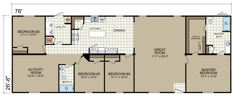 Redman Mobile Home Floor Plans | Floor Roma