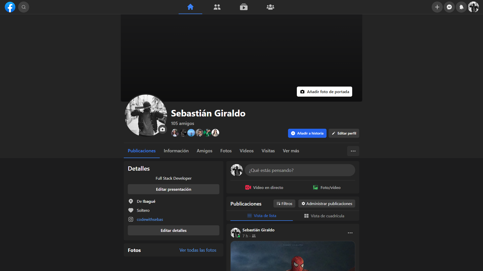 GitHub - codewithsebas/Facebook-App: This project was developed in 3 ...