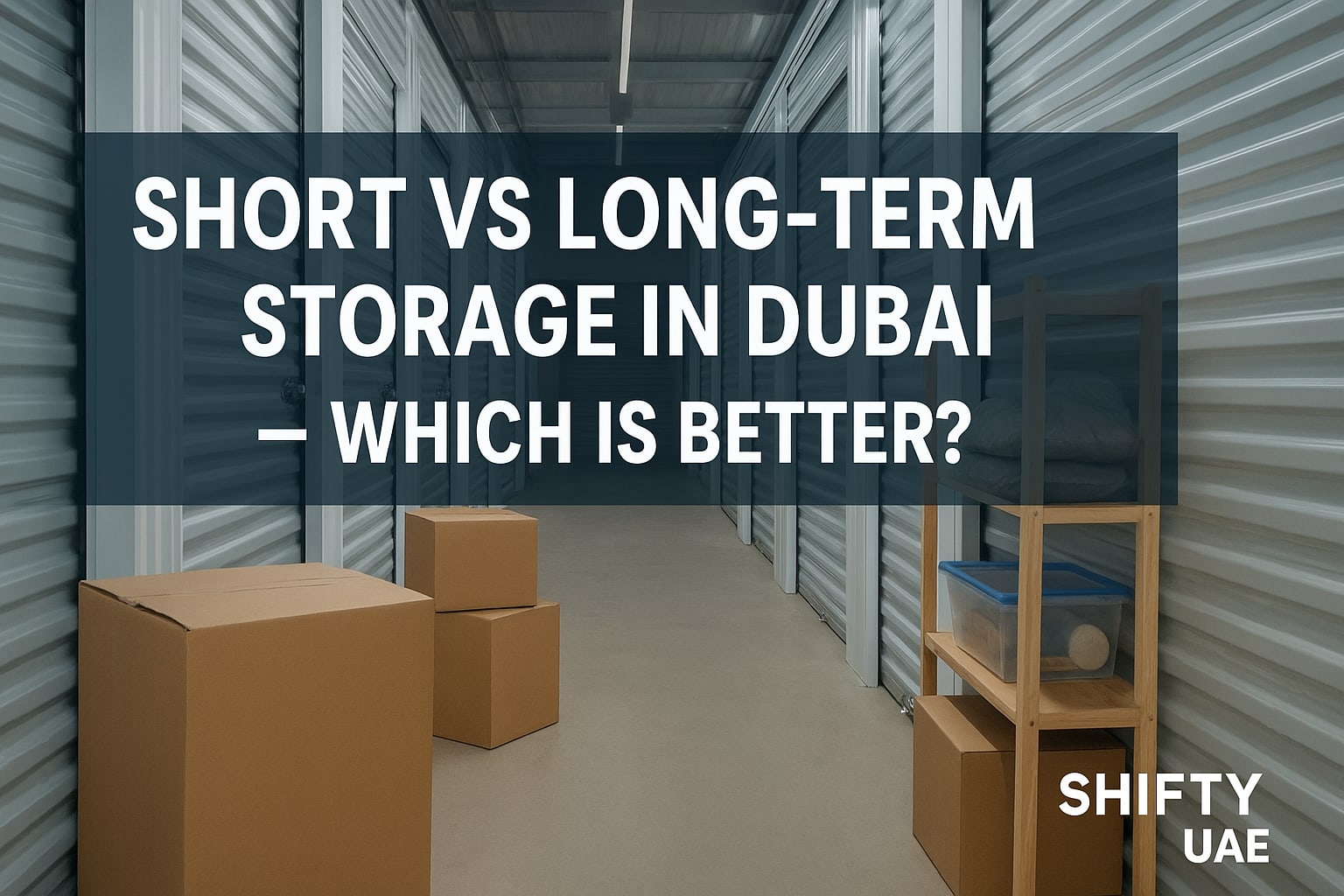 Short vs Long-Term Storage Dubai | Which is Better?