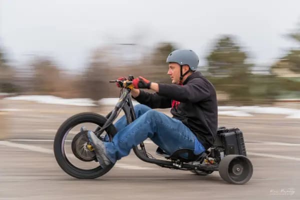 Electric Drift Trike in Action | Real Riding Photos & Videos | Electric ...
