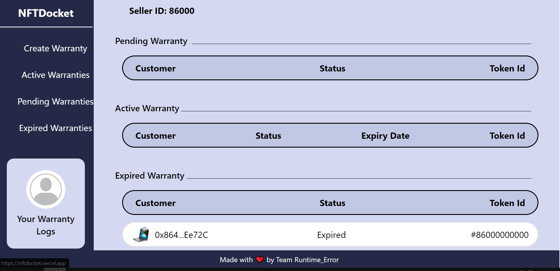 GitHub - Sibasis-Malla/project-NFTDocket
