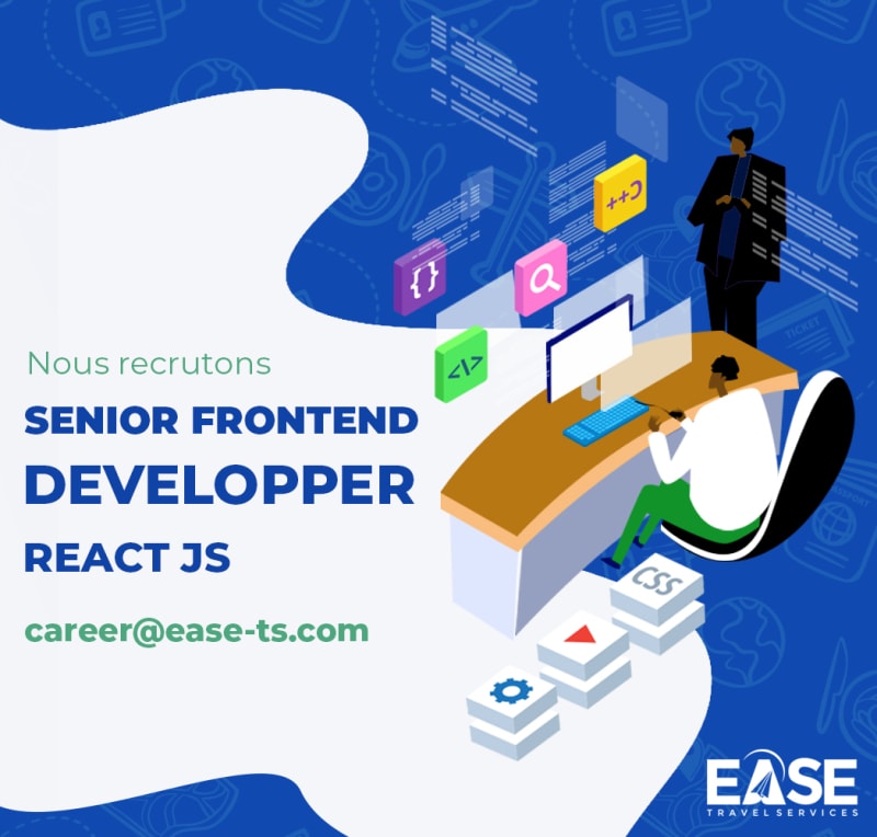 Senior Frontend Developer Next.JS à Ease Senior Frontend Developer Next.JS à Ease