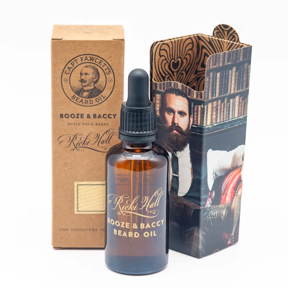 'Booze & Baccy' Beard Oil - Captain Fawcett US