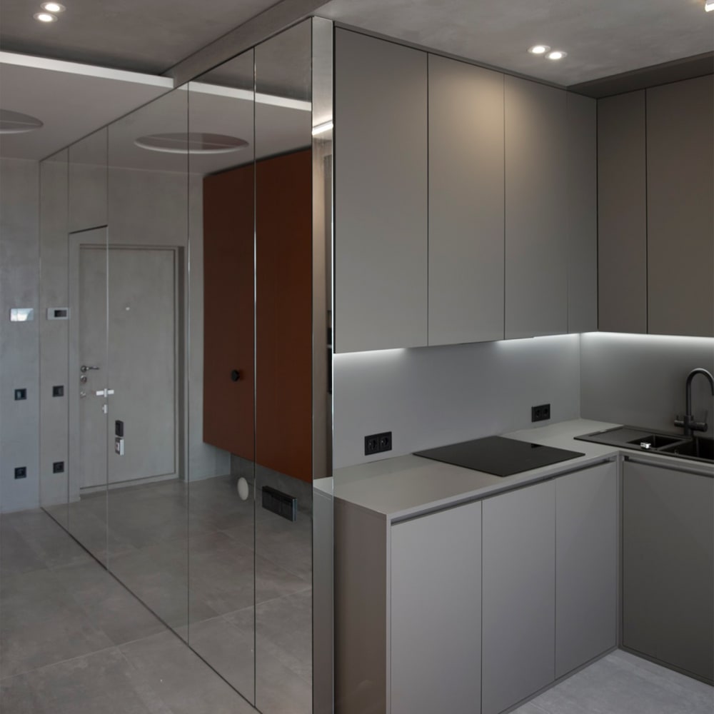 50 metres of grey | FENIX materials and solutions for interior design