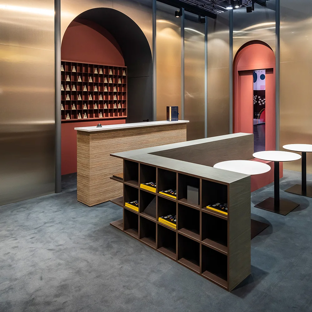 FENIX Formica laminate and Homapal at EuroShop 2023 with Surfaces with ...