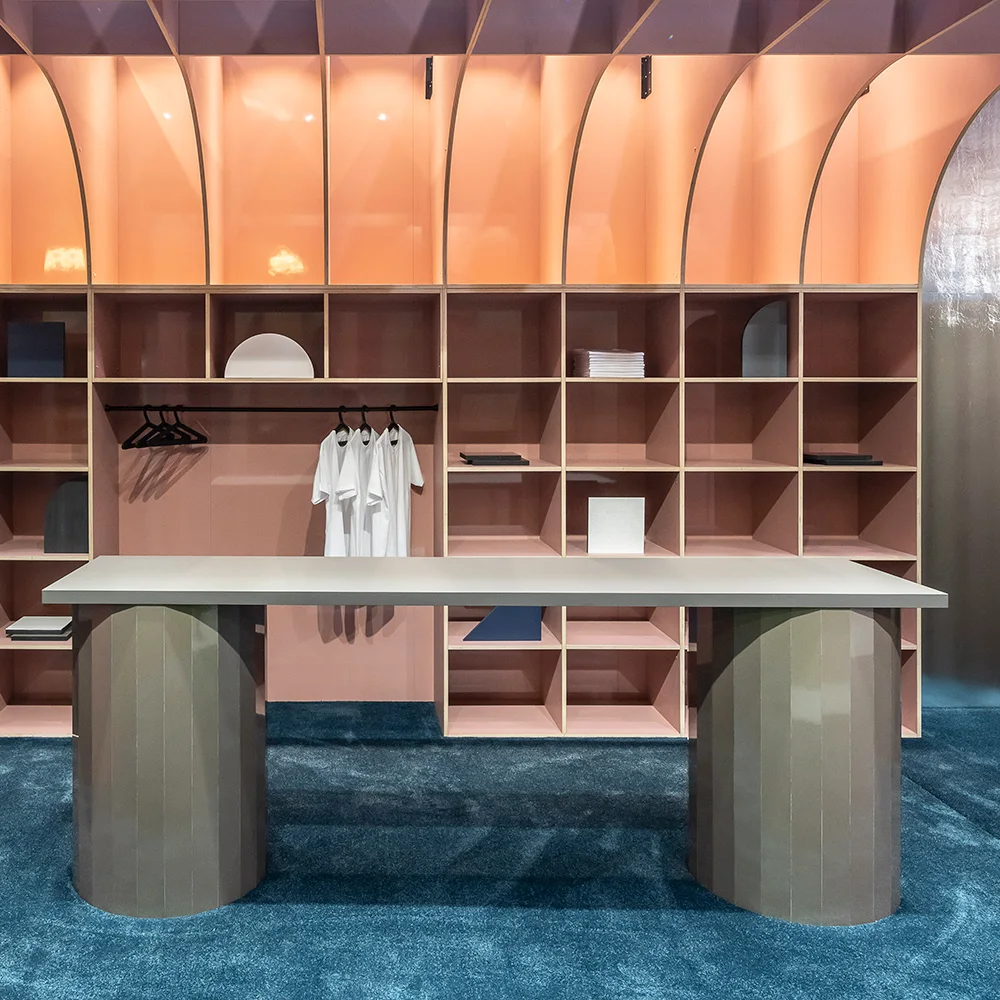 FENIX Formica laminate and Homapal at EuroShop 2023 with Surfaces with ...
