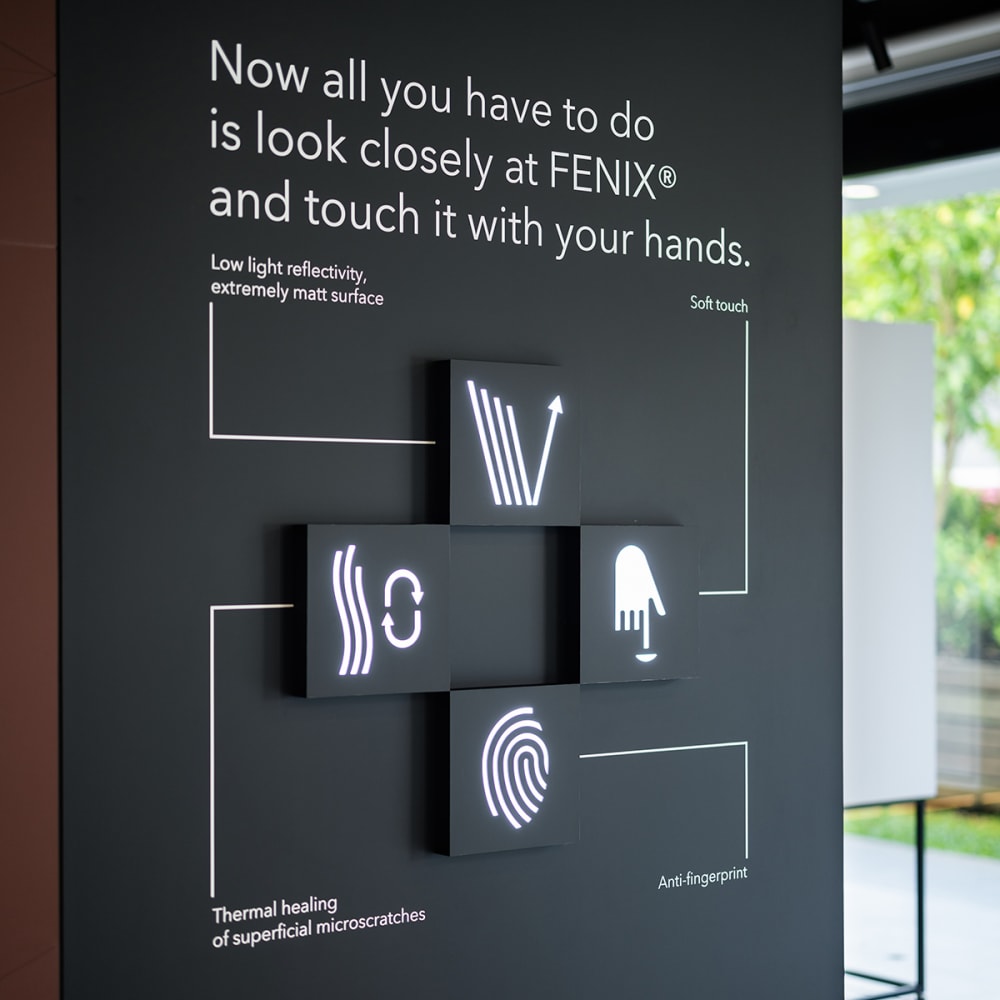 Singapore | FENIX materials and solutions for interior design