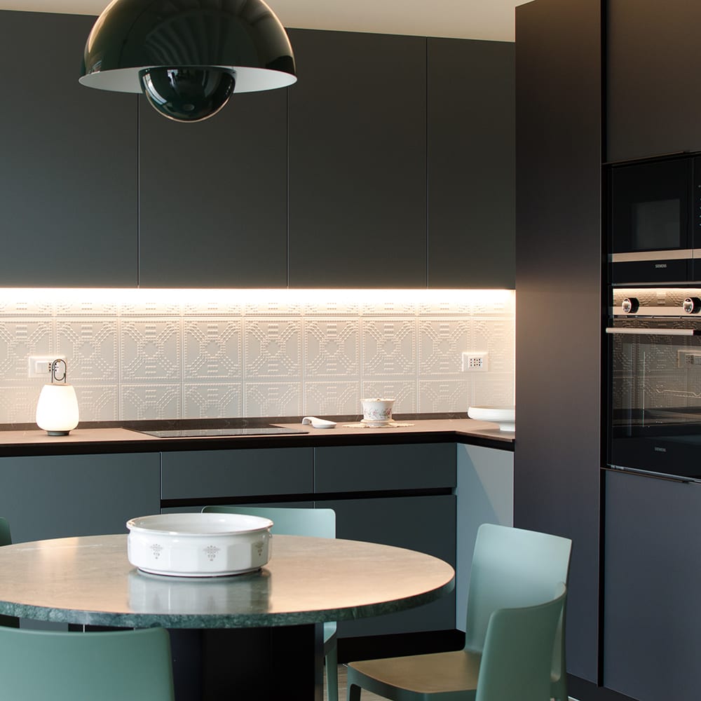 MODOO LIVING AREA | FENIX materials and solutions for interior design