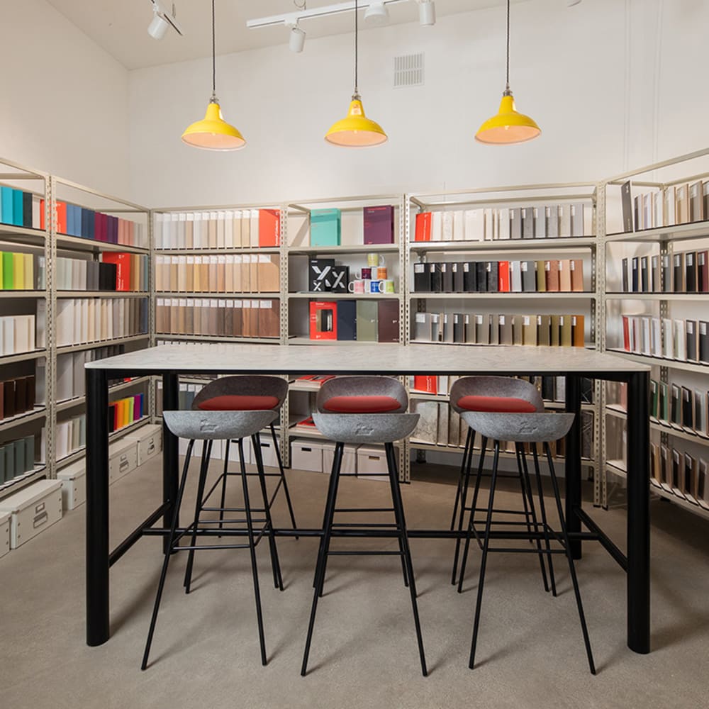 The new Formica Group Showroom in London | FENIX materials and ...
