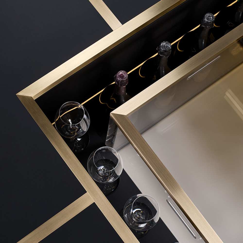 DOM PÉRIGNON TABLE by Silverlining Furniture with Kravitz Design ...