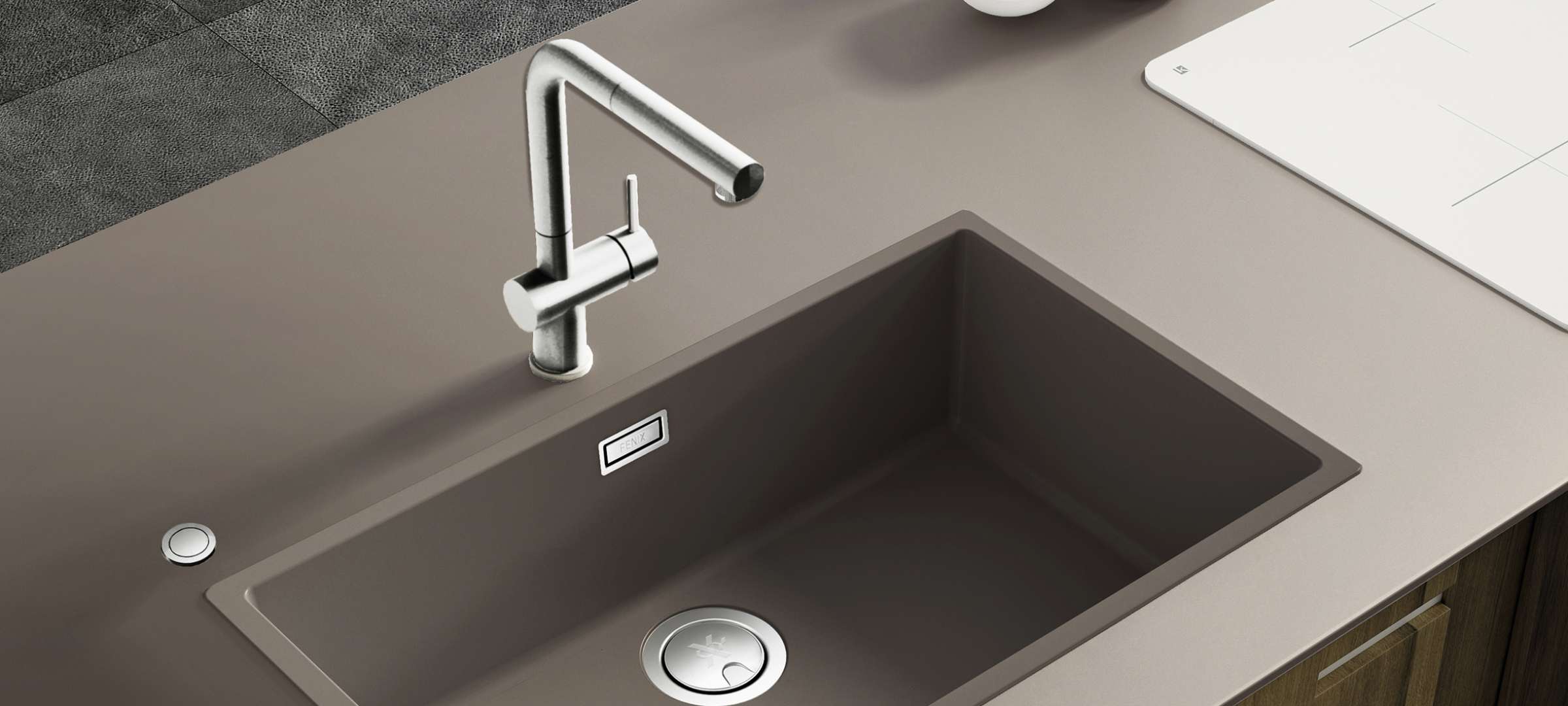 Kitchen sinks | FENIX materials and solutions for interior design