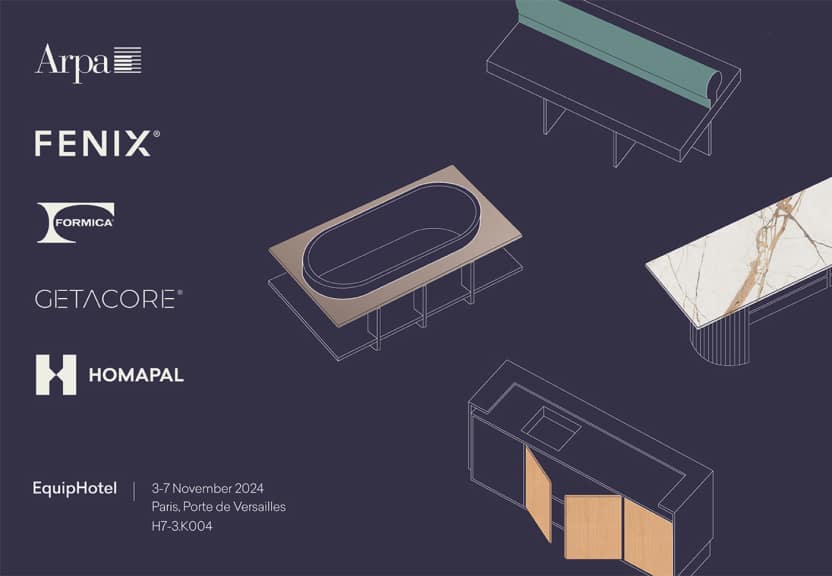 FENIX materials and solutions for interior design