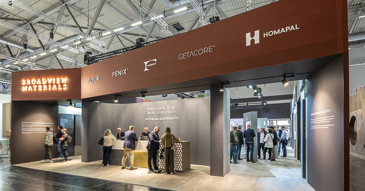 Interzum 2025: presentazione di Broadview Materials | FENIX: materiali ...