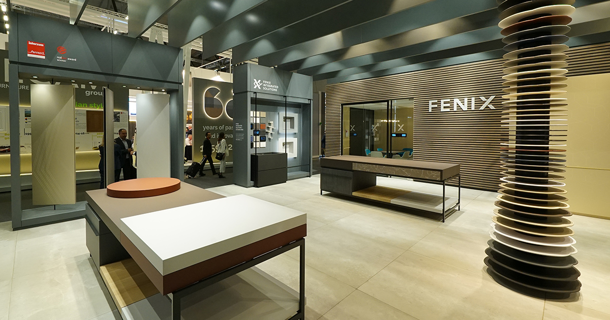 INTERZUM 2019 | FENIX materials and solutions for interior design