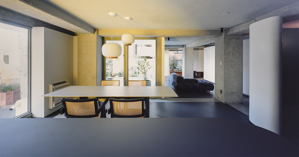 Jingu Studio in Shibuya | FENIX materials and solutions for interior ...