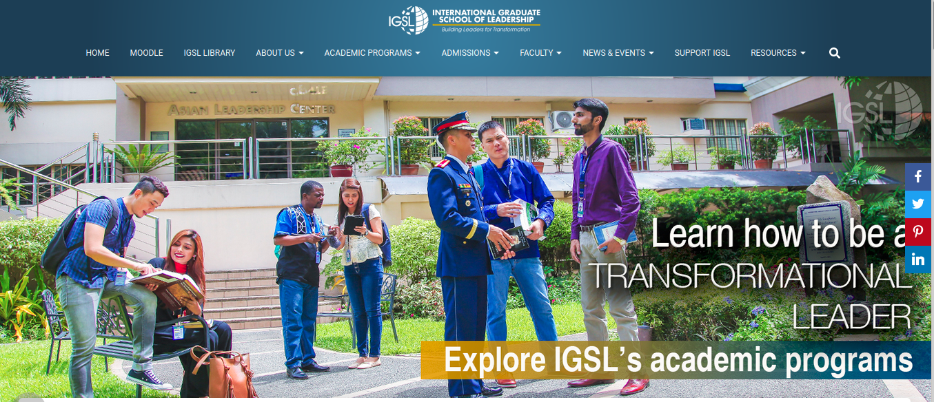 IGSL - Building Leaders for Transformation