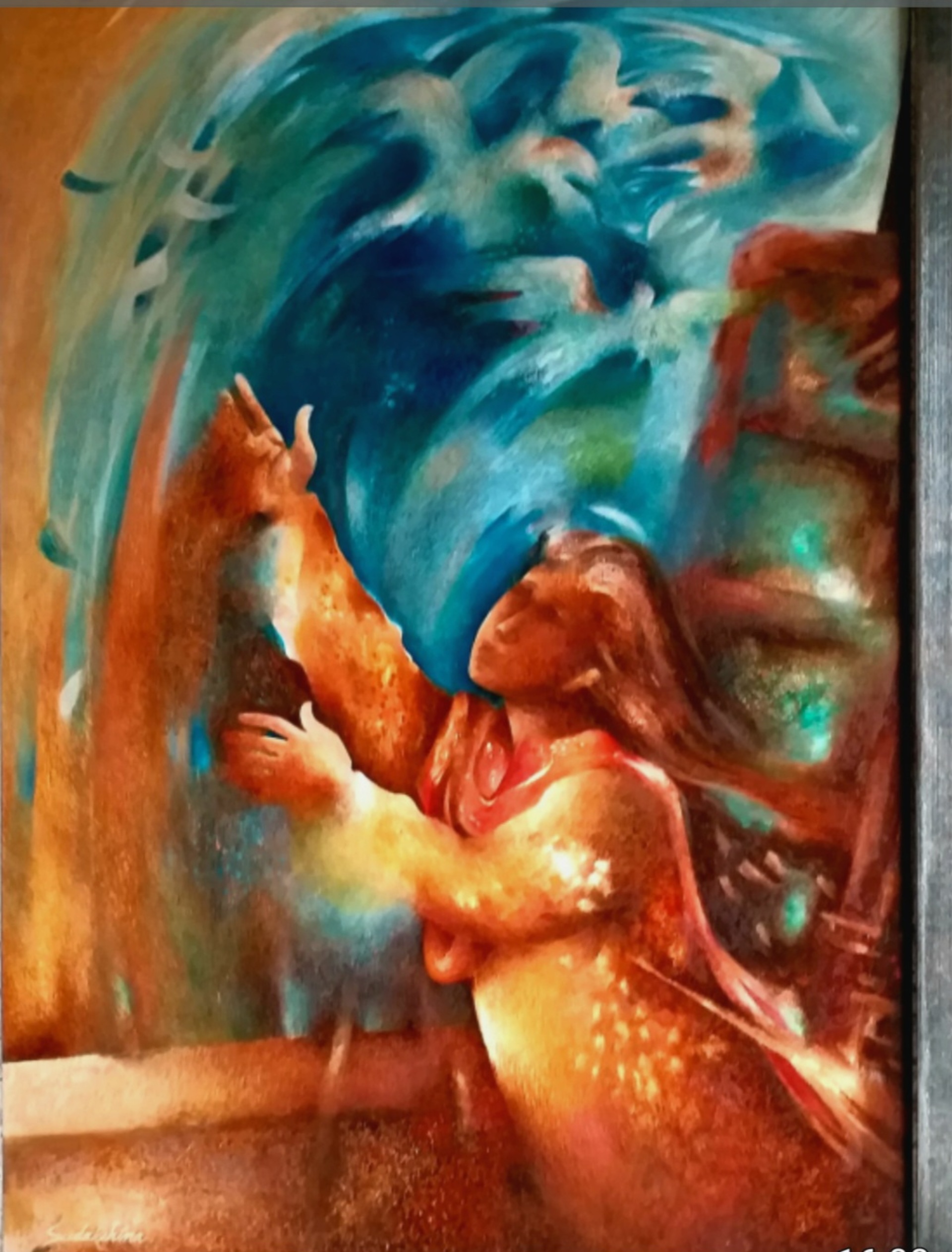 Buy Boundless And Free 2023 by Sudakshina Ghosh Painting Oil on Canvas |Zigguratss