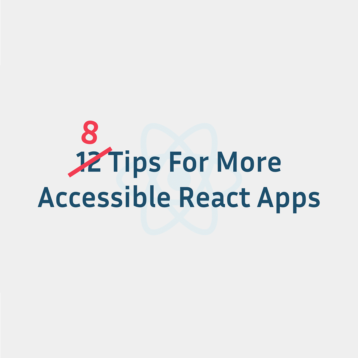 12 Tips for More Accessible React Apps (Slides, React Finland 2019 ...