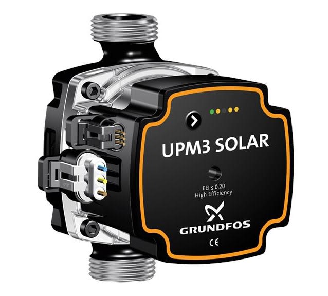 Grundfos UPM3 SOLAR 15-75 130 CZA Velkommen