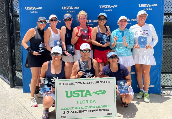 Hillsborough and Miami-Dade County Big Winners at Adult 40 & Over 3.0/4 ...