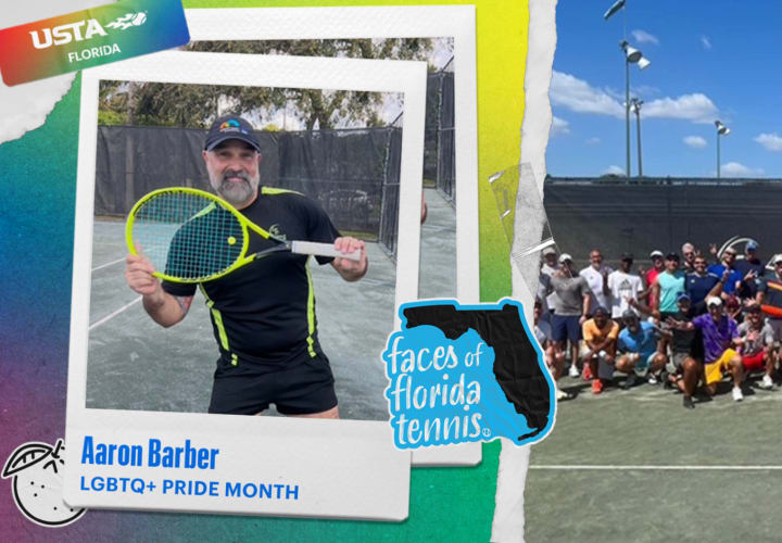 Celebrating Pride Month: Aaron Barber - USTA Florida