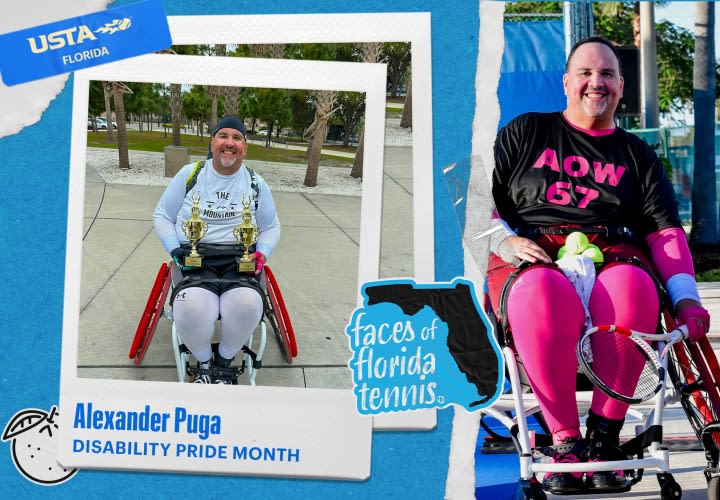 Celebrating Disability Pride Month: Alexander Puga - USTA Florida