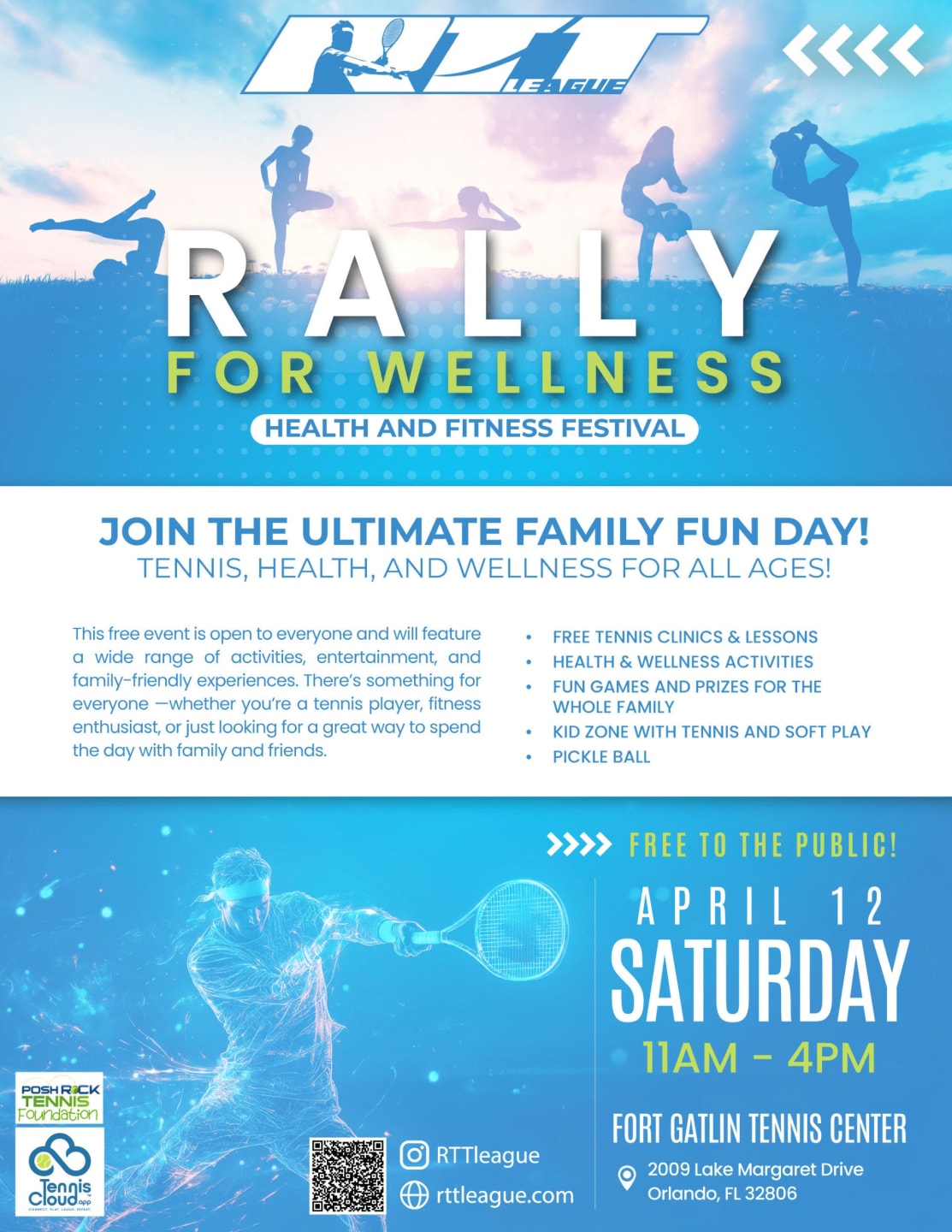 Rally For Wellness | Fort Gatlin Tennis Center - USTA Florida