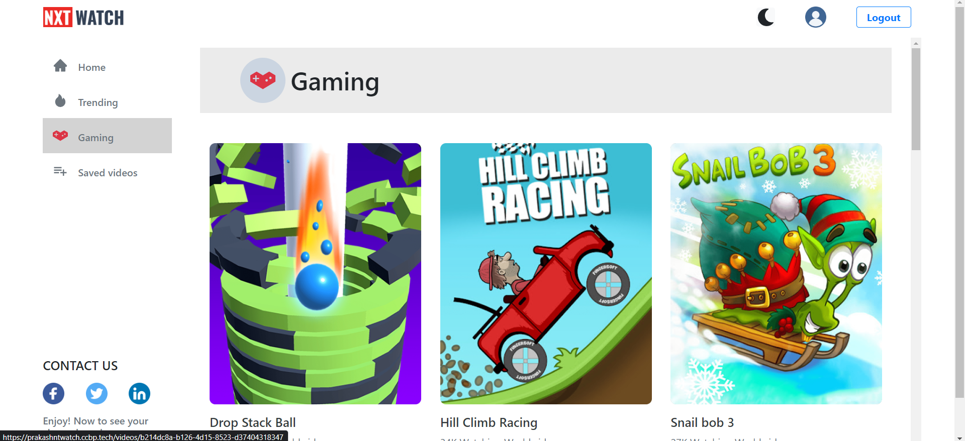 GitHub - PrakashDumpa/NxtWatchApp