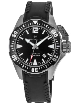 Hamilton Khaki Field Mechanical Black Dial Leather Strap Hamilton Khaki Field Mechanical Black Dial Leather Strap