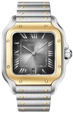 Cartier Calibre de Cartier Two Tone Men's Watch W7100036 Cartier Calibre de Cartier Two Tone Men's Watch W7100036