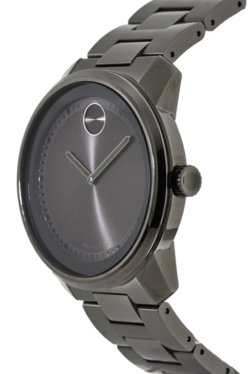 Movado Bold Gunmetal Gray Steel Men's Watch 3600259-SD | WatchMaxx.com