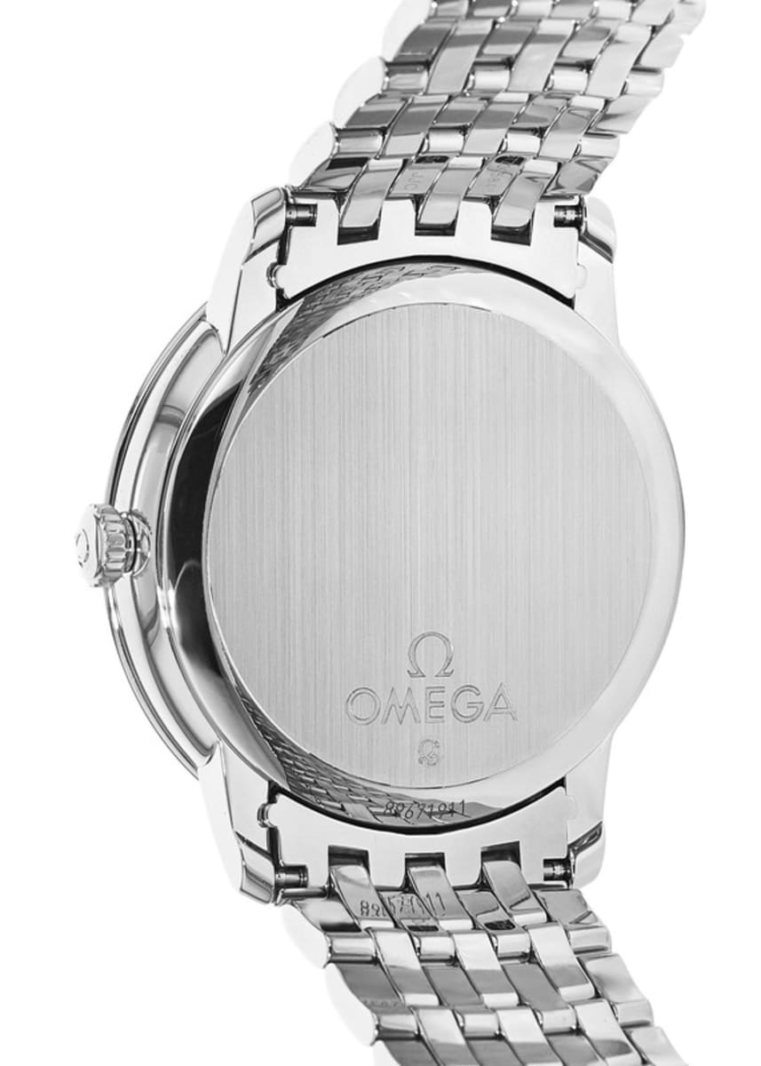 Omega De Ville Prestige Co-Axial 36.8mm Silver Dial Steel Women's Watch 424.10.37.20.02.001