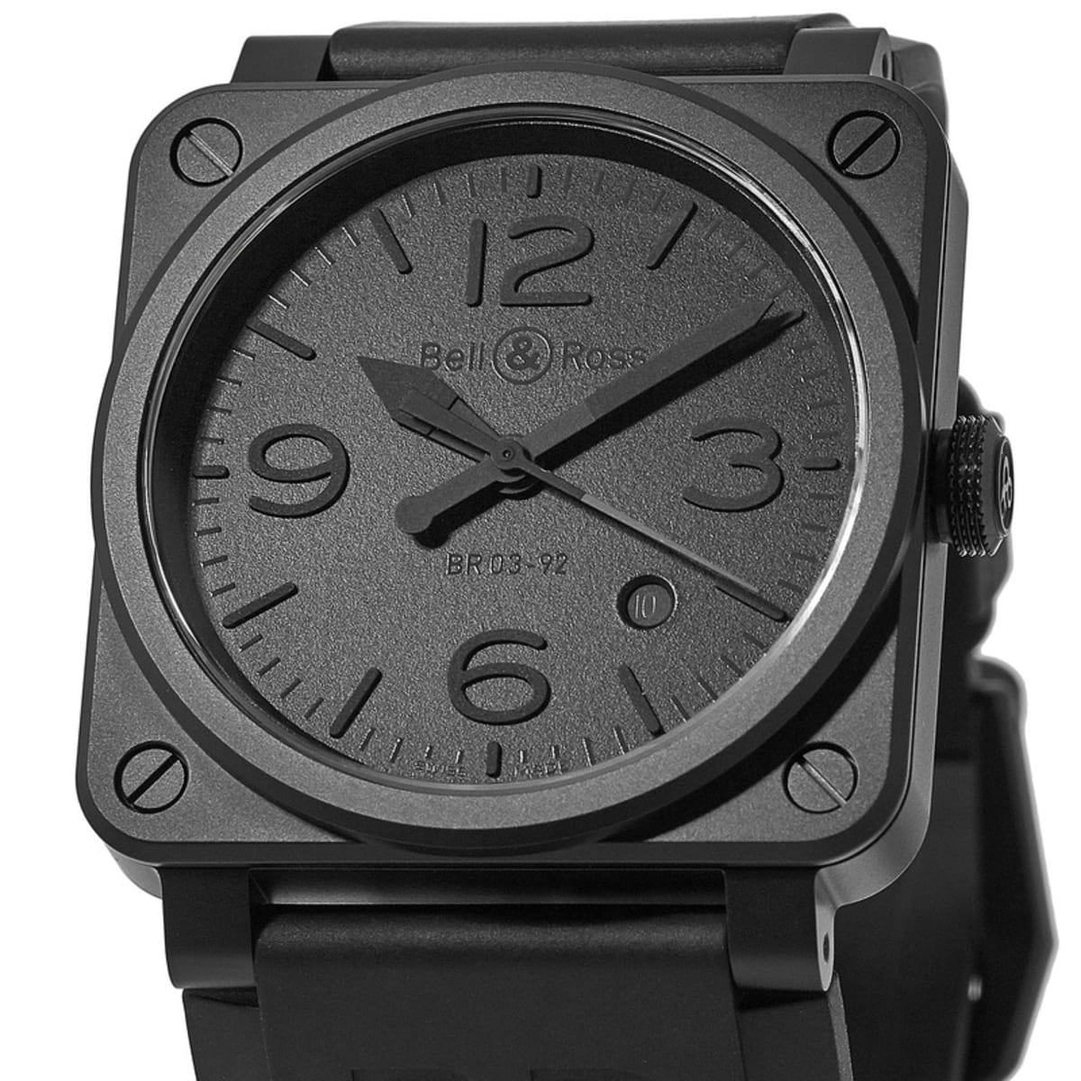 Bell & Ross Aviation Automatic 42mm Men's Watch BR03-92-Phantom