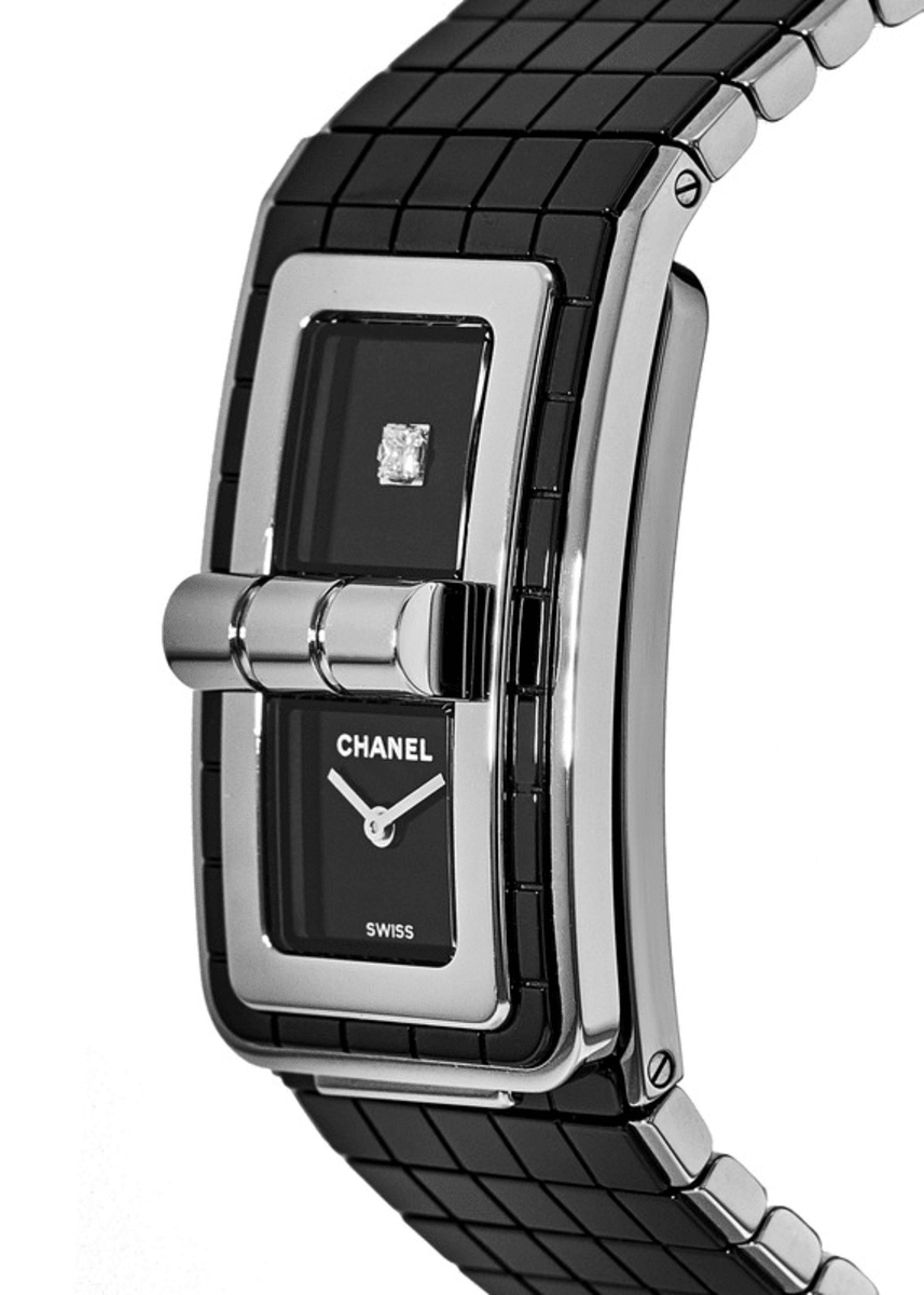 Chanel Code Coco Black Dial Black Steel and Ceramic Women's Watch H5147